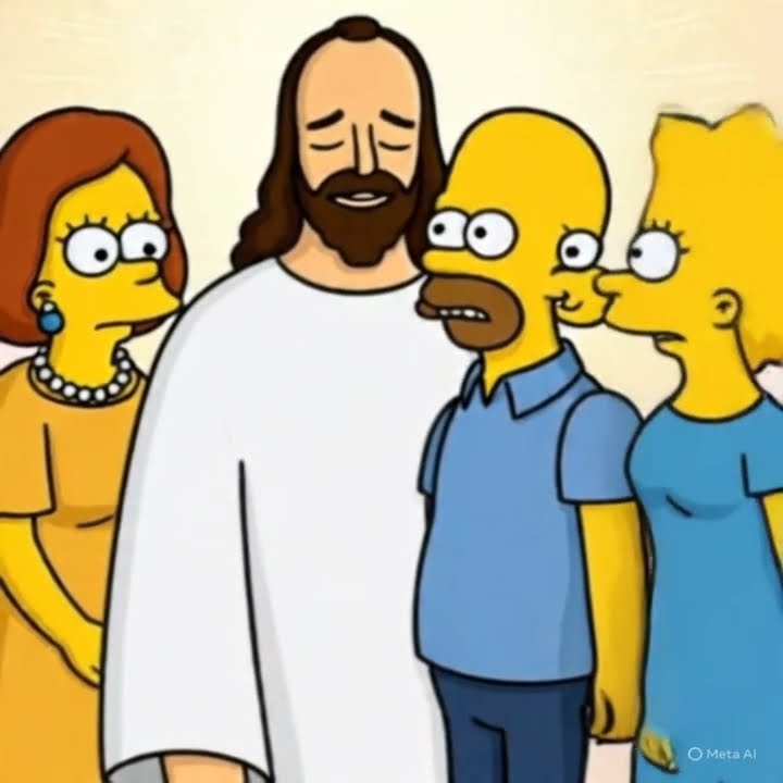 Jesús con los Simpson - YouTube