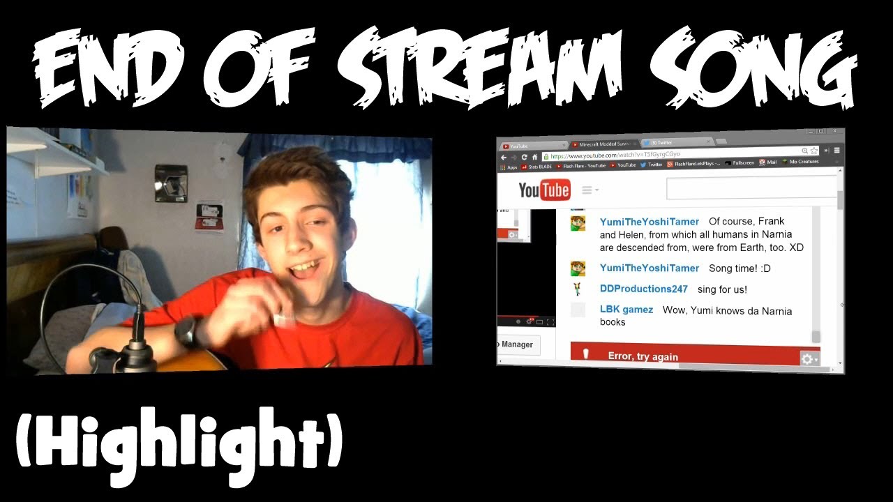 'The End of Stream Song' (Stream Highlight) - YouTube