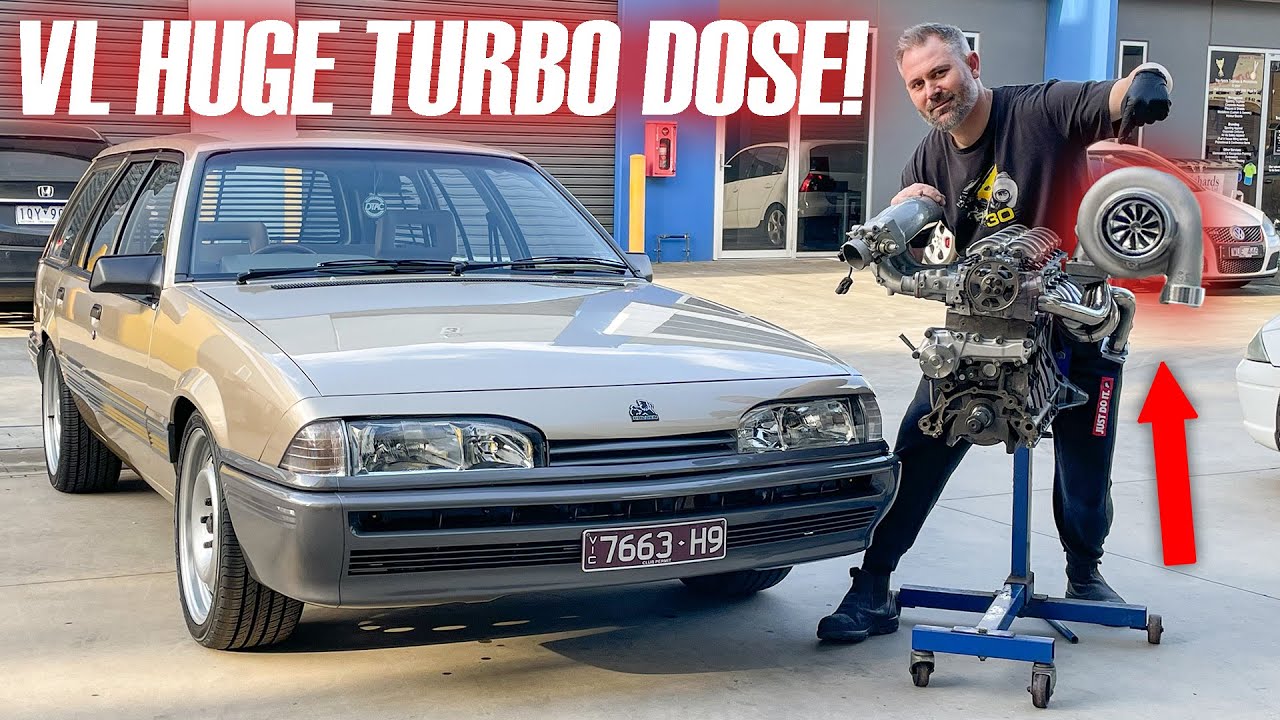NEW BIG TURBO FOR MY VL WAGON - YouTube