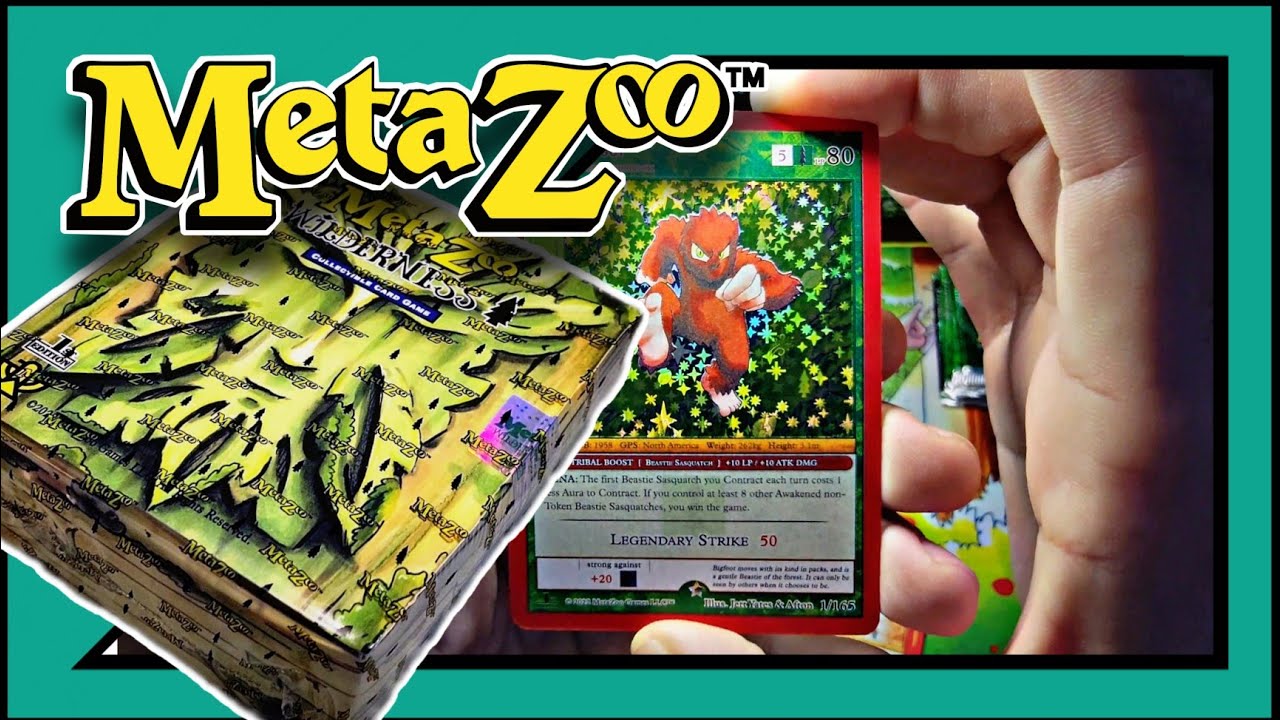 Bigfoot Makes An Appearance! Again! - MetaZoo Wilderness 1st Edition ...