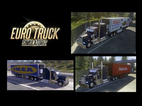 ETS2 - TESCO, IKEA, Media Markt Trailers - YouTube