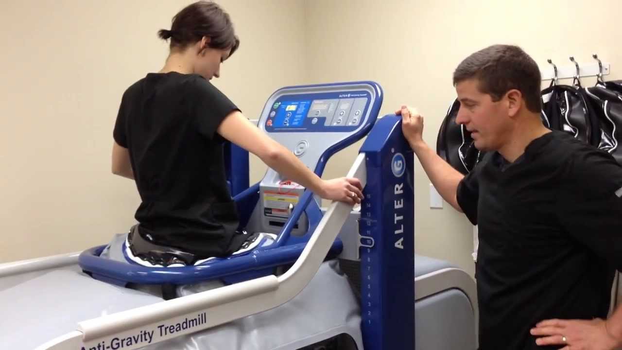 Spine Exercise and Rehabilitation | Alter-G - YouTube