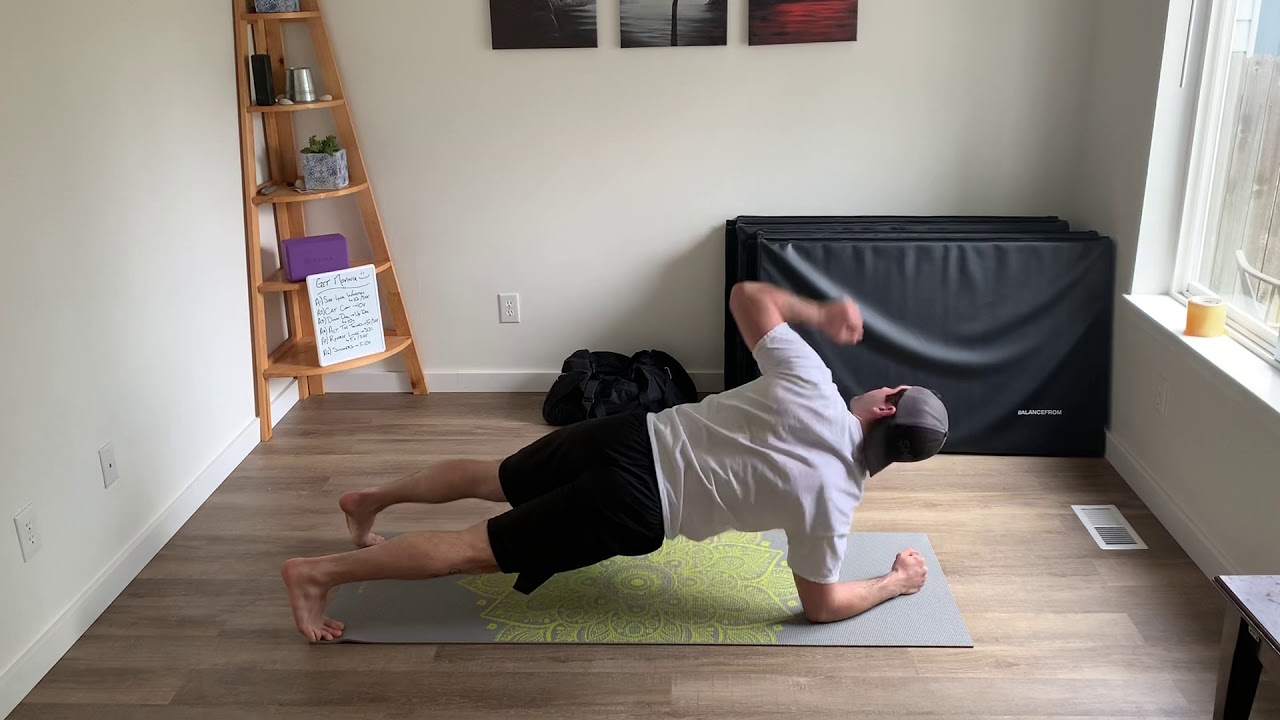 Front Plank Twist - YouTube