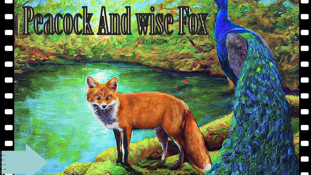 Peacock And Wise Fox || Life lesson Story - YouTube