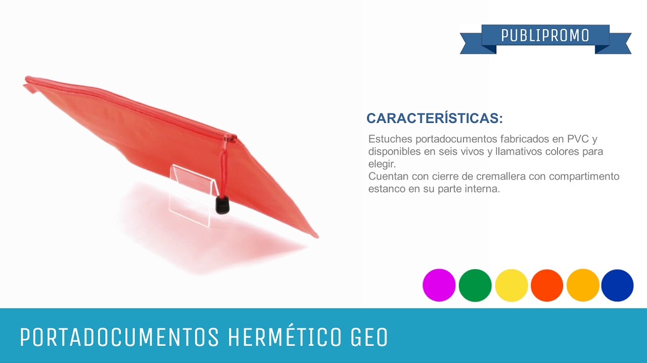 Estuches portadocumentos de viaje baratos modelo Geo - YouTube