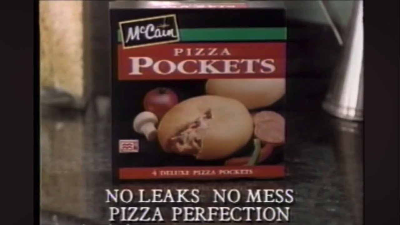 1994 McCain Pizza Pockets Commercial - YouTube