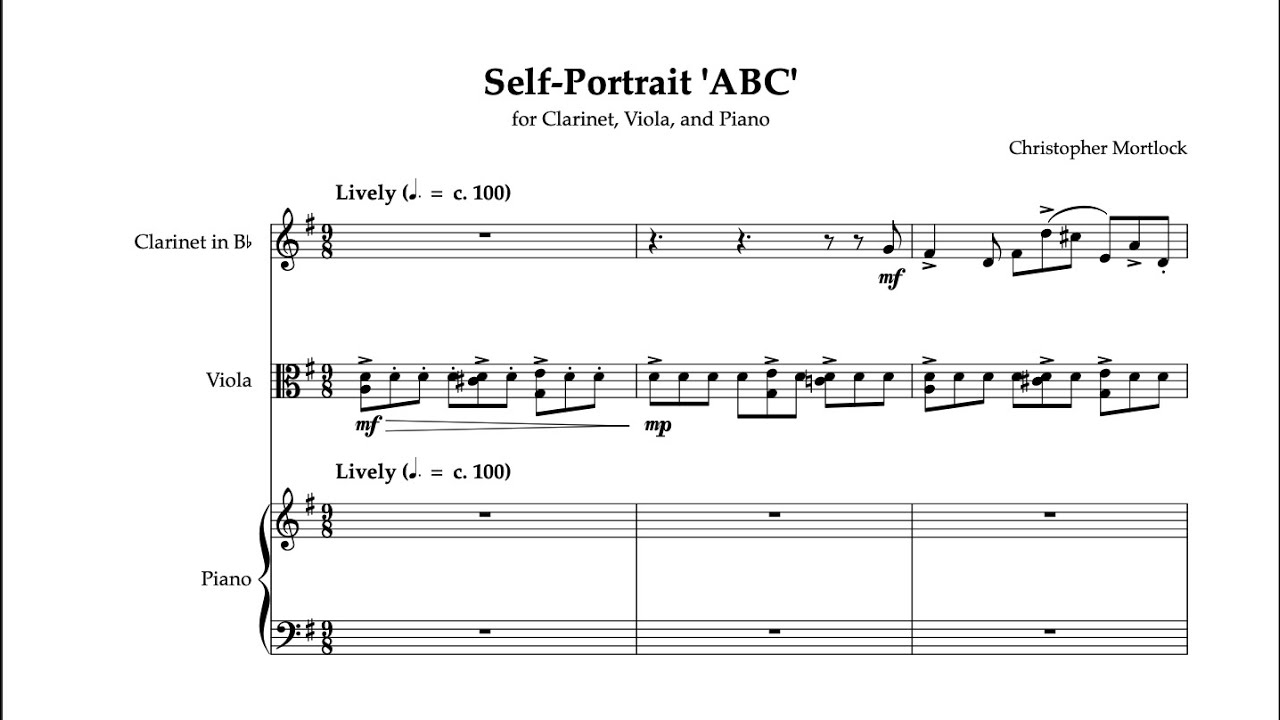50 for 50 Global Composer Project: Self-Portrait - YouTube