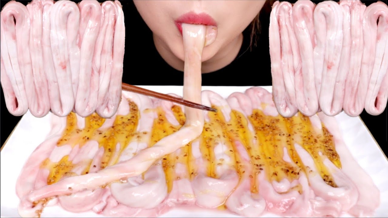 ASMR BEEF SPINE BONE MARROW 소 등골 리얼사운드 먹방 EATING SOUND MUKBANG - YouTube