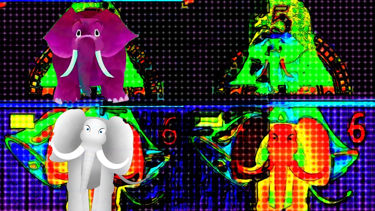 BEVEL+HALFTONE POP+THERMAL CAM EFFECTS || HICKORY DICKORY DOCK - YouTube