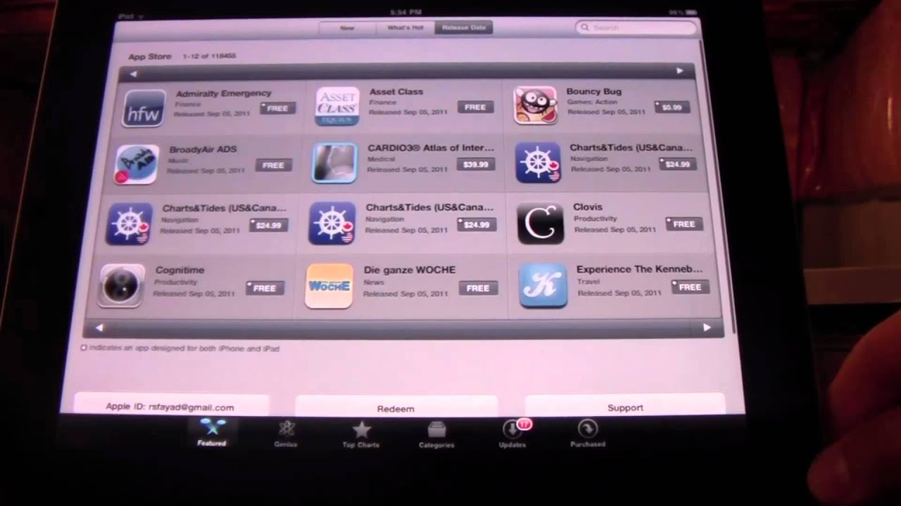 iPad 2 Unboxing w/ Review - YouTube