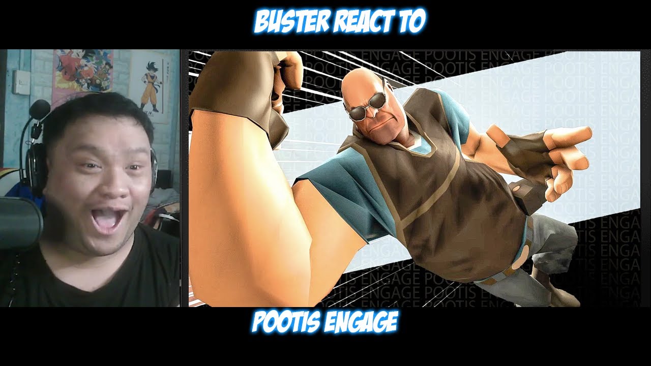 Buster Reaction to @ceno0 | POOTIS ENGAGE - YouTube