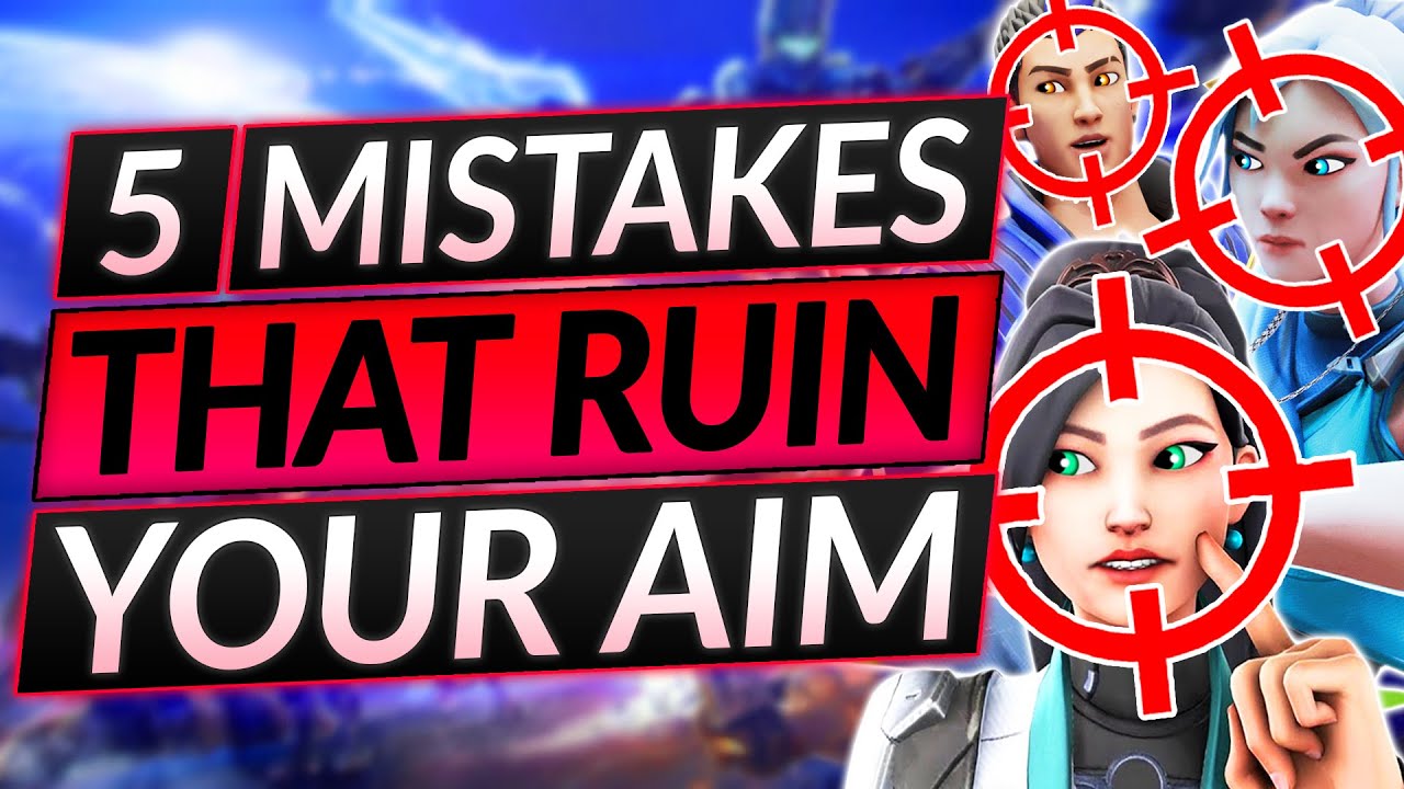 5 AIM Mistakes that Almost EVERYONE MAKES - FIX THIS and RANK UP FAST ...