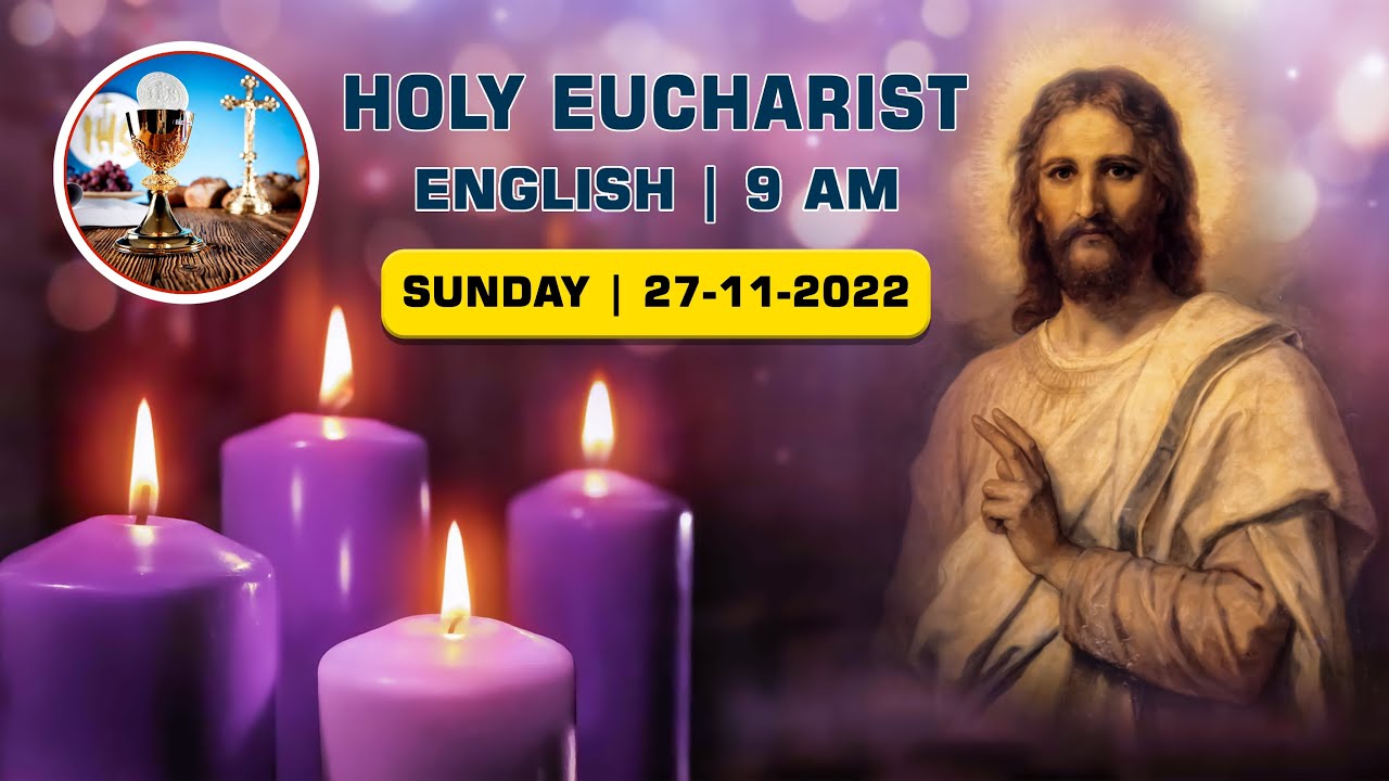 27.11.2022 | Sunday | English Live Mass | Rev. Fr. Cyril Victor - YouTube