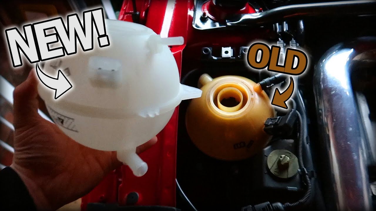 Changing the Expansion Tank on a Audi TT Mk1!! (1.8T) - YouTube