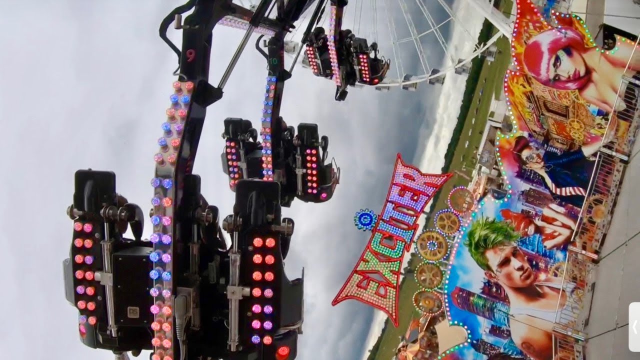Exciter - On-ride POV - The Hoppings 2024 - YouTube