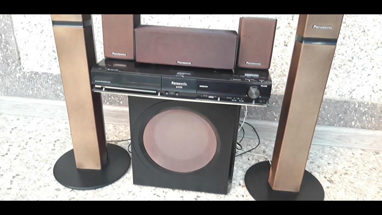 Panasonic SA-PT570 - YouTube
