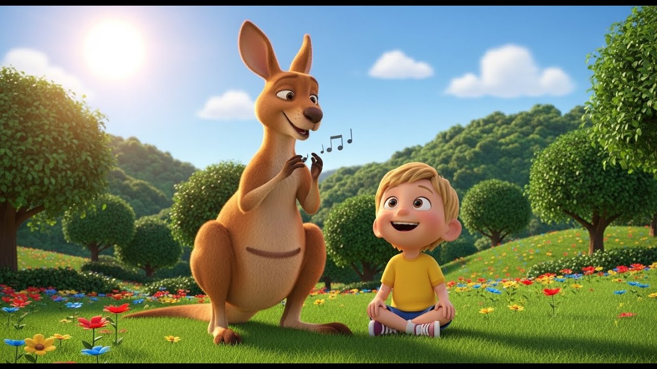 The Kangaroo Who Learned to Sing | Best Nursery Rhymes and Kids Songs ...