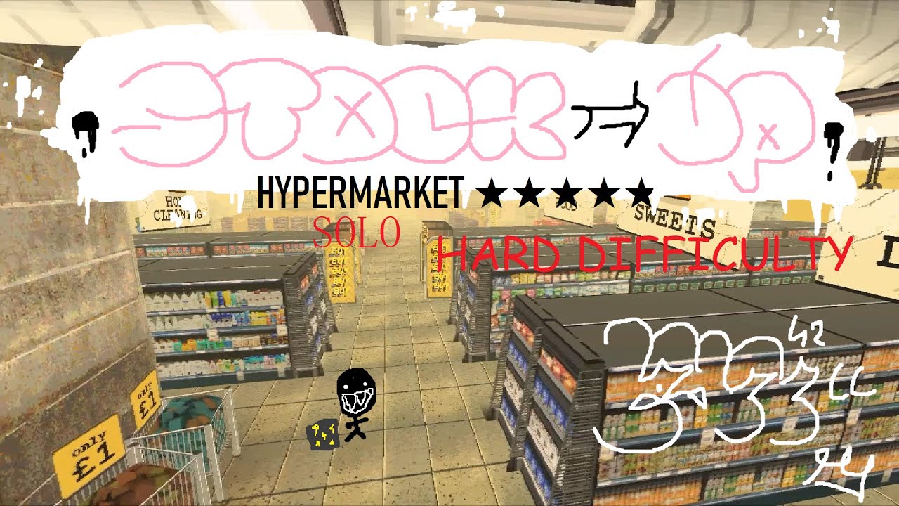 stock up hypermarket is easy (first try) - YouTube