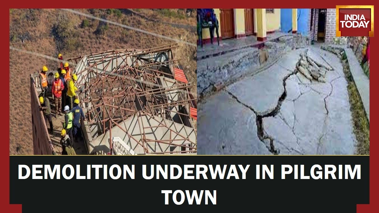 Joshimath Land Subsidence: Demolition Drive Begins In Joshimath; CBRI ...