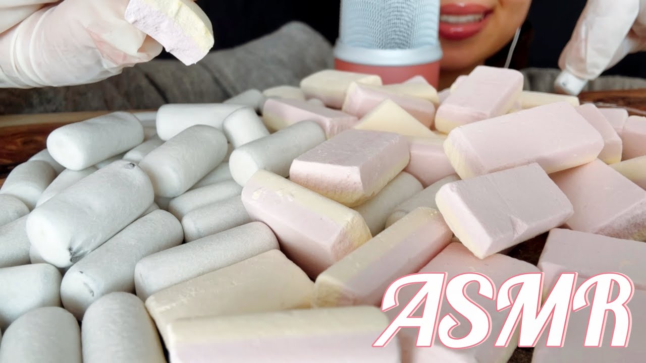 ASMR EDIBLE CHALK | Eating sounds + Whispers + Chalk Drawing Sounds ...