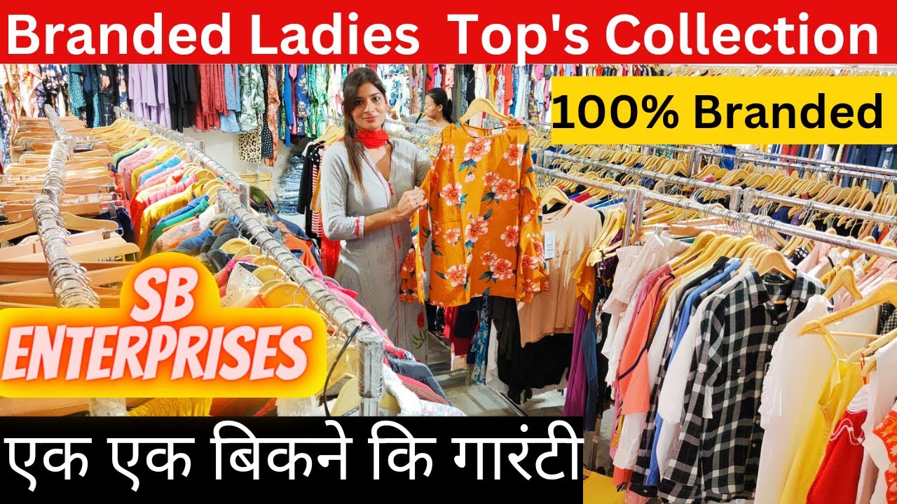 Branded Ladies Top's Collection II 100% Branded TOP'S II SB ENTERPRISES ...