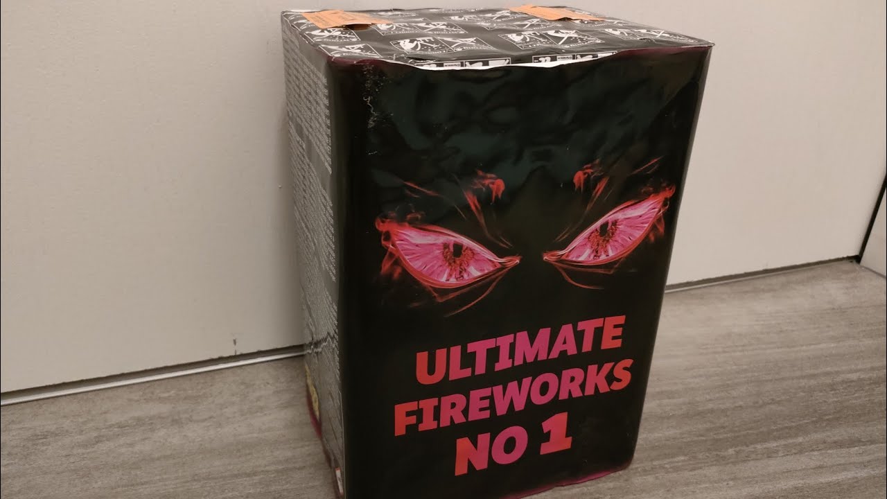 Pyrostar - "ULTIMATE FIREWORKS NO 1" / 25mm / 30shots - YouTube