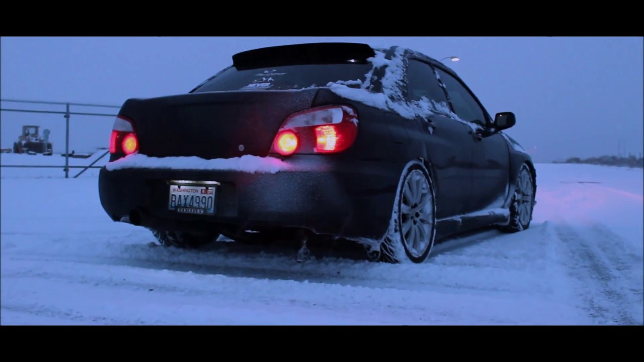 SBG A Subie Snow Day - YouTube