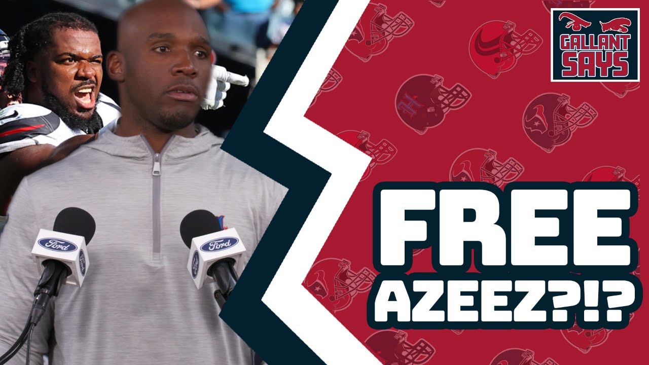 DeMeco Ryans & Houston Texans DEFEND Azeez Al-Shaair!?! | Gallant Says ...