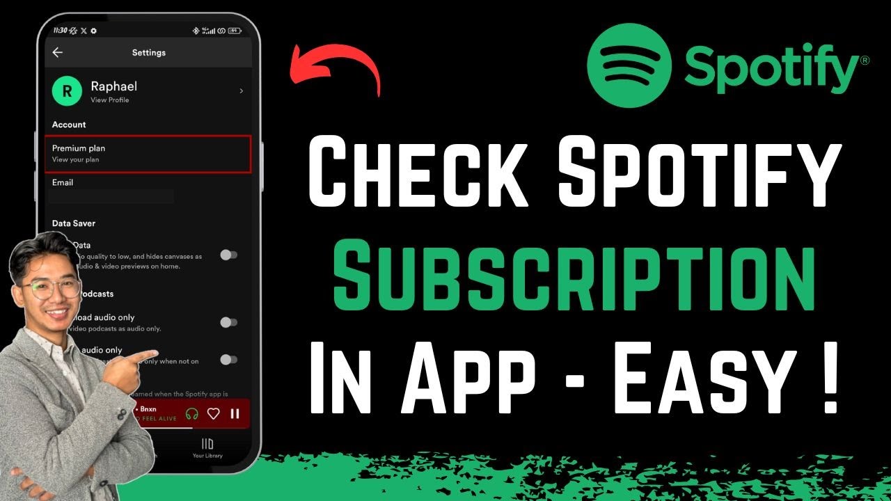 How to Check Spotify Subscription in App ! - YouTube