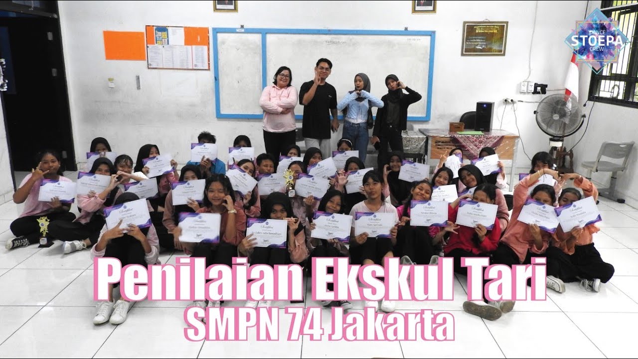 Kegiatan Penilaian Ekskul Tari SMPN 74 Jakarta (Maret 2024) - YouTube