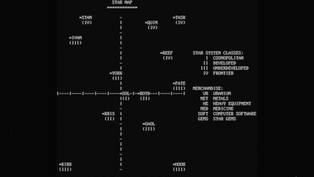 Star Trader - (1974) - YouTube