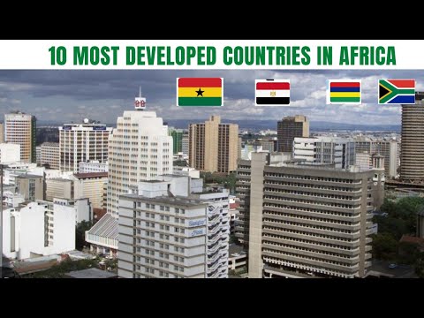 10 Most developed countries in Africa in 2023 - YouTube