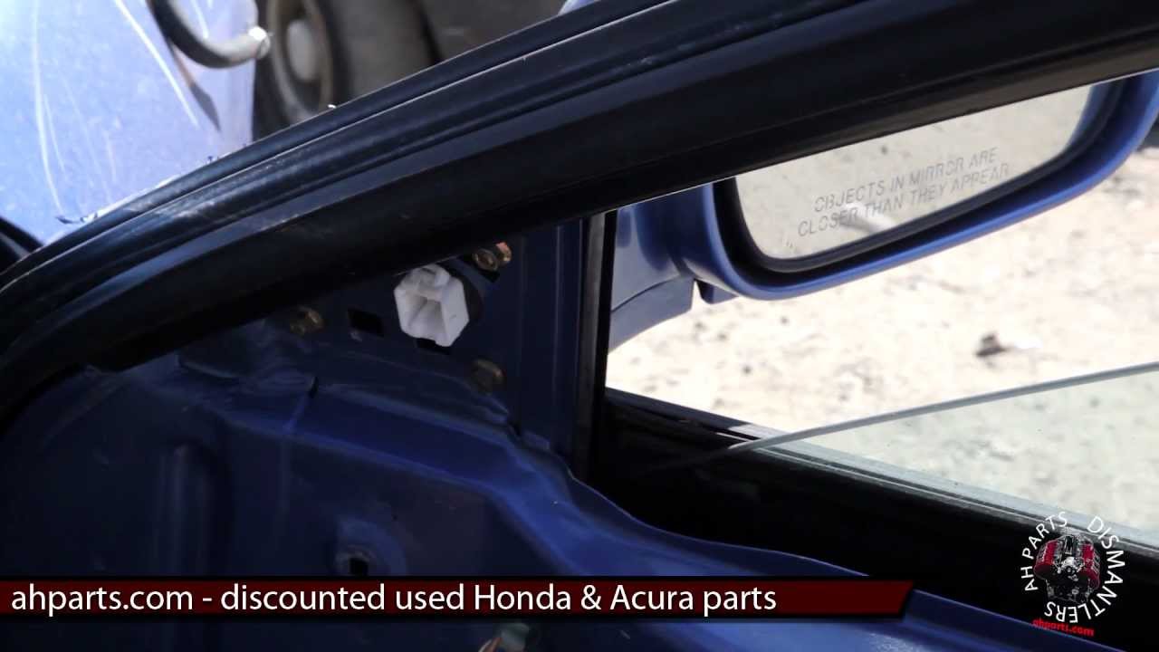 How to replace change install a door mirror 94 95 96 97 98 99 00 01 ...