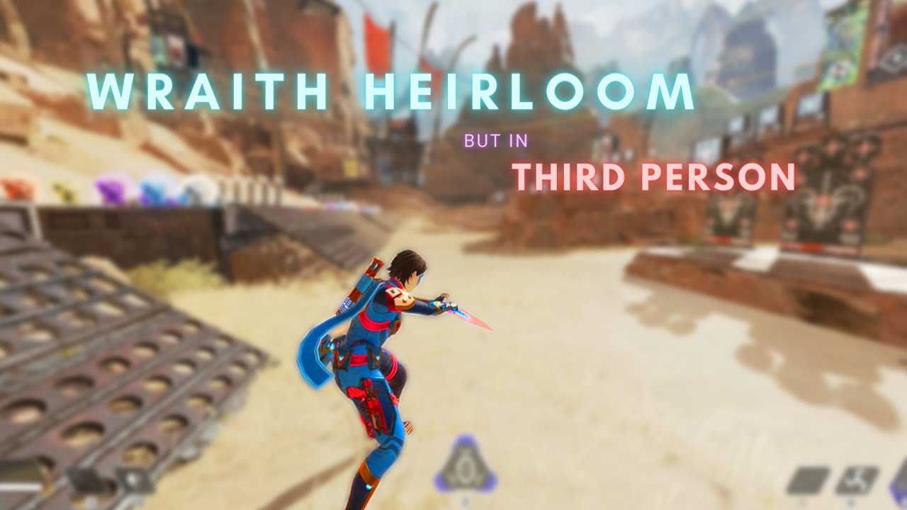 All NEW Wraith HEIRLOOM Animations THIRD PERSON | 4k resolution | Apex ...