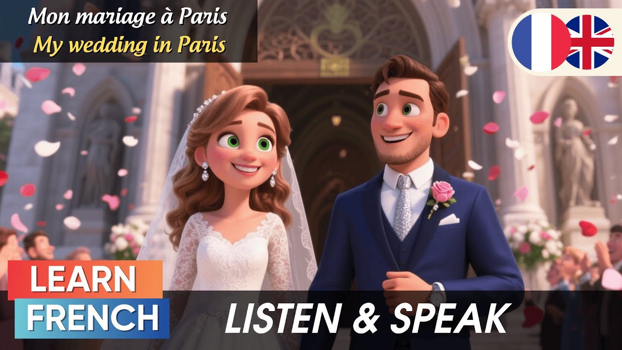 Mon mariage à Paris | Écouter et Parler Français | French Listening ...