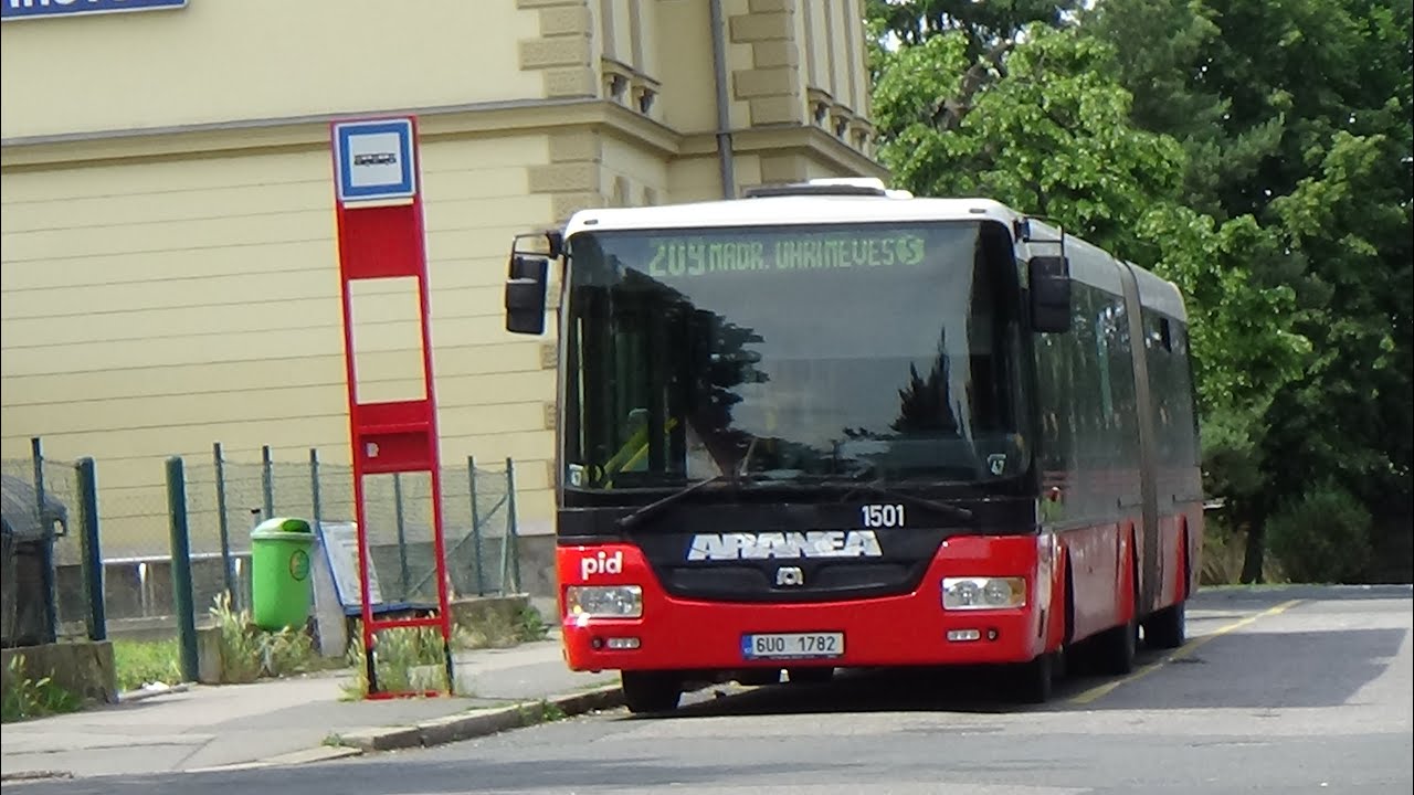 Autobus SOR NB 18 ev.č. 1501 na lince 209 - YouTube