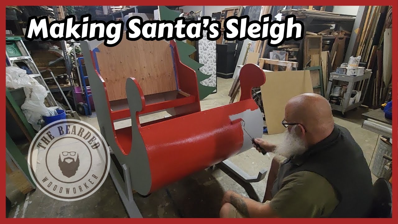 Making Santa's Sleigh - YouTube