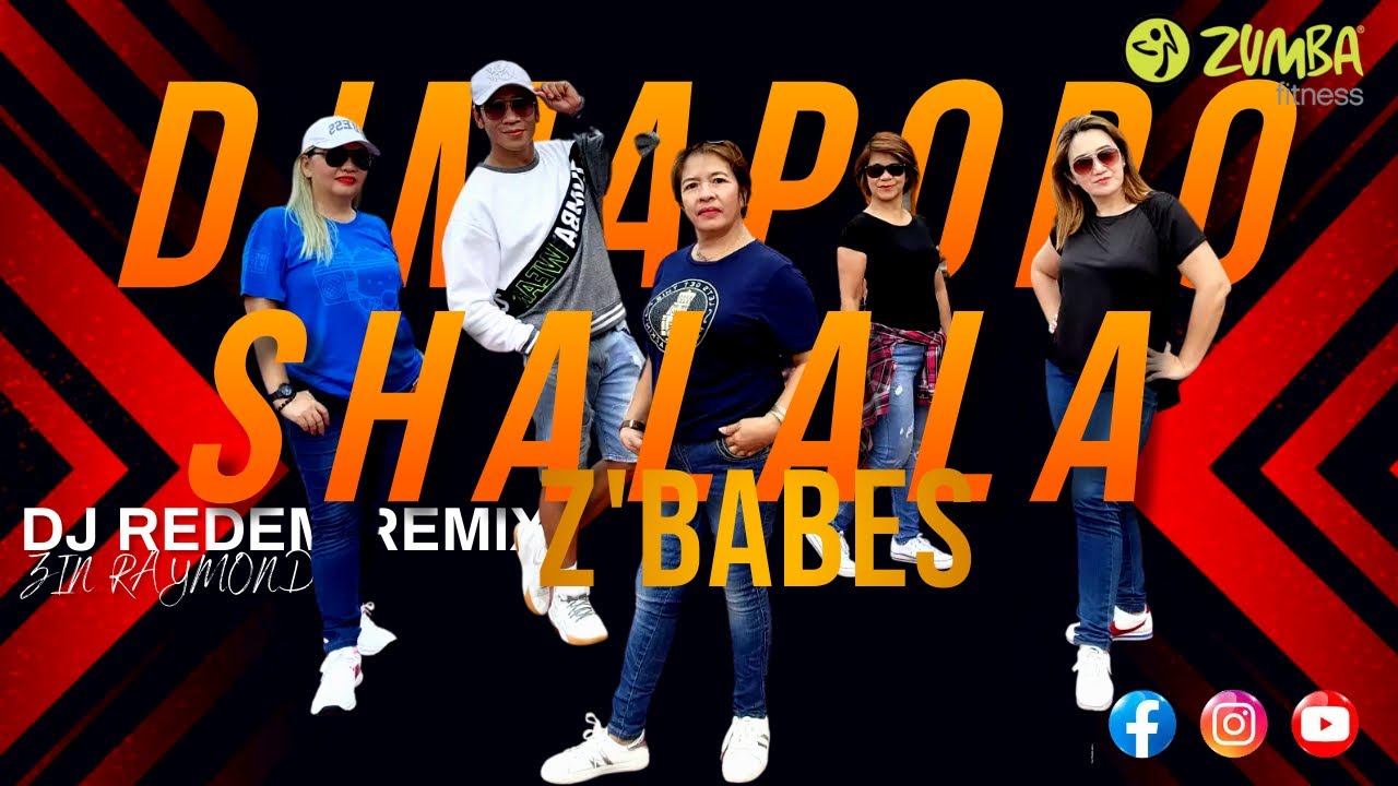 MAPOPO SHALALA by DJ REDEM | ZUMBA | Z - BABES | E - FORCE - YouTube