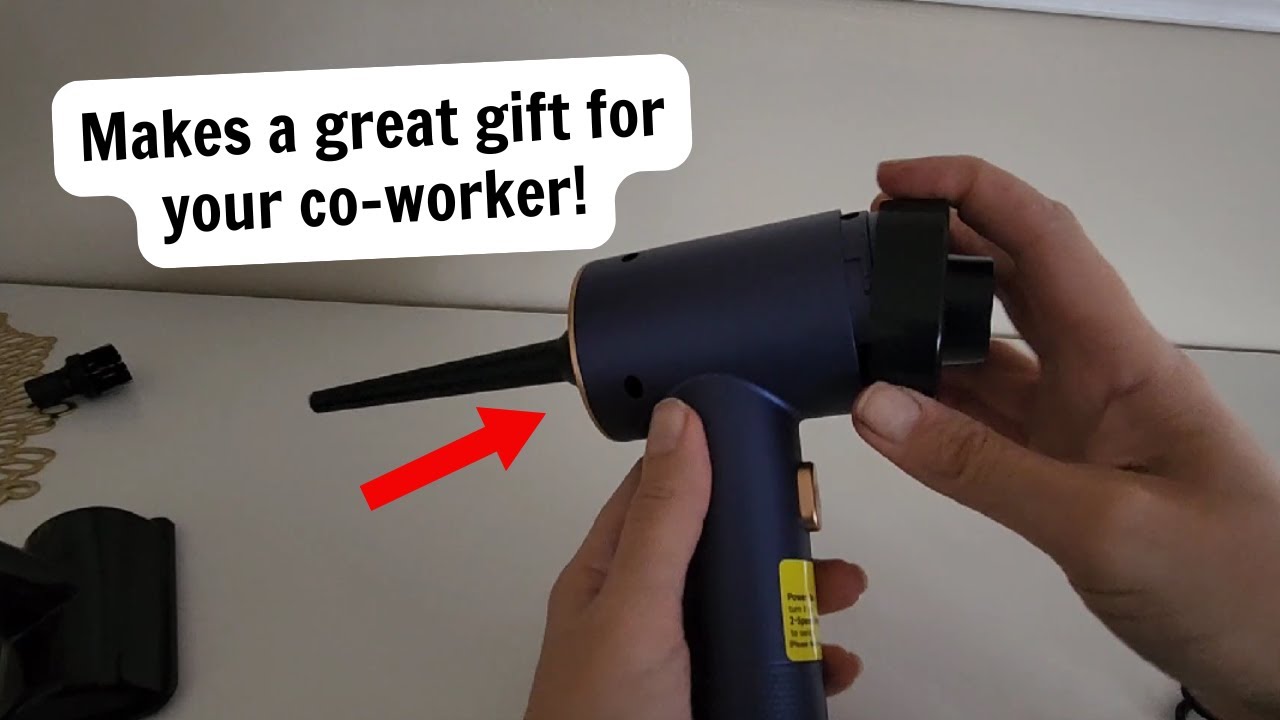 Handheld Car Cordless Vacuum (Co-worker gift idea) - YouTube