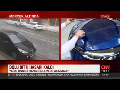 Ünal ÜNALDI; Araçlarınızı dolu yağışından battaniye ile değil Kasko Sigortasıyla koruyabilirsiniz