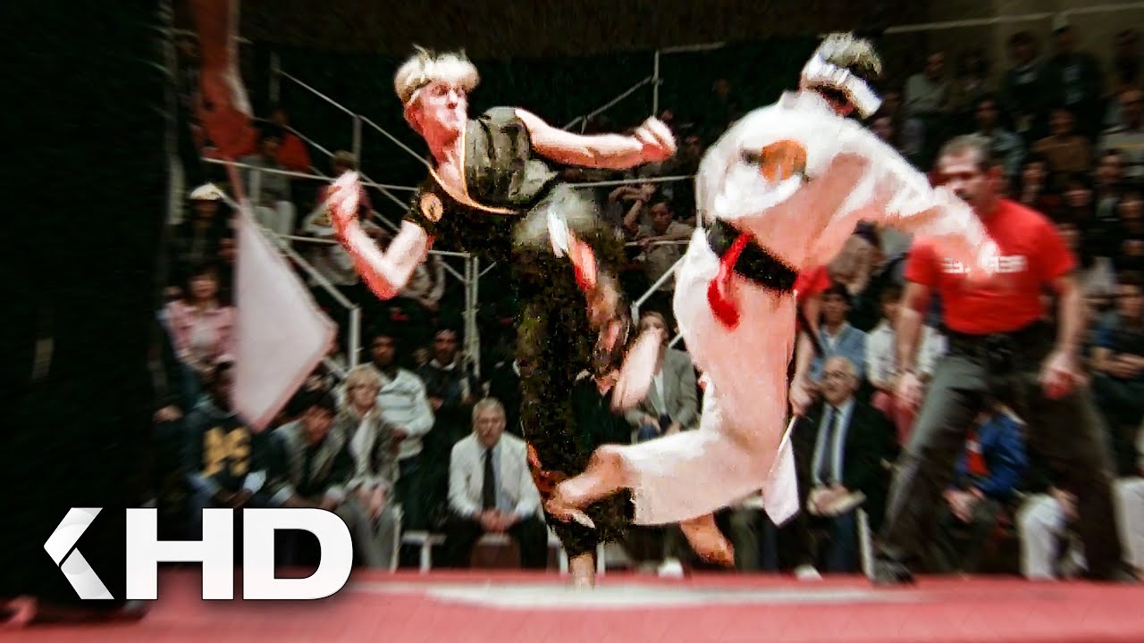 No Mercy Fight Scene - The Karate Kid (1984) - YouTube