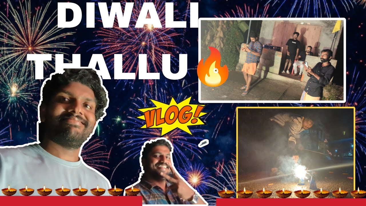 DIWALI THALLU!| Epic Diwali vlog with Friends 🔥🫂 - YouTube