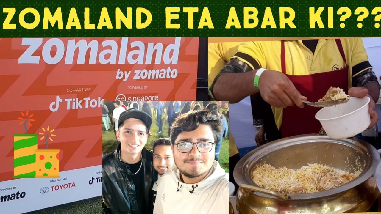 zomaland kolkata \\ Tiktok\\ Zomato food festival \\ The Food bhakt ...