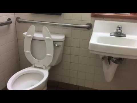 Subway men’s restroom full shoot - YouTube