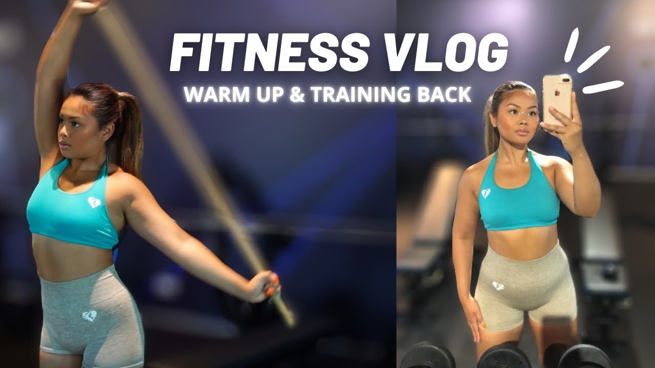 FITNESS VLOG │ROUTINE WARM UP UPPER BODY │TRAIN WITH ME ︎ - YouTube