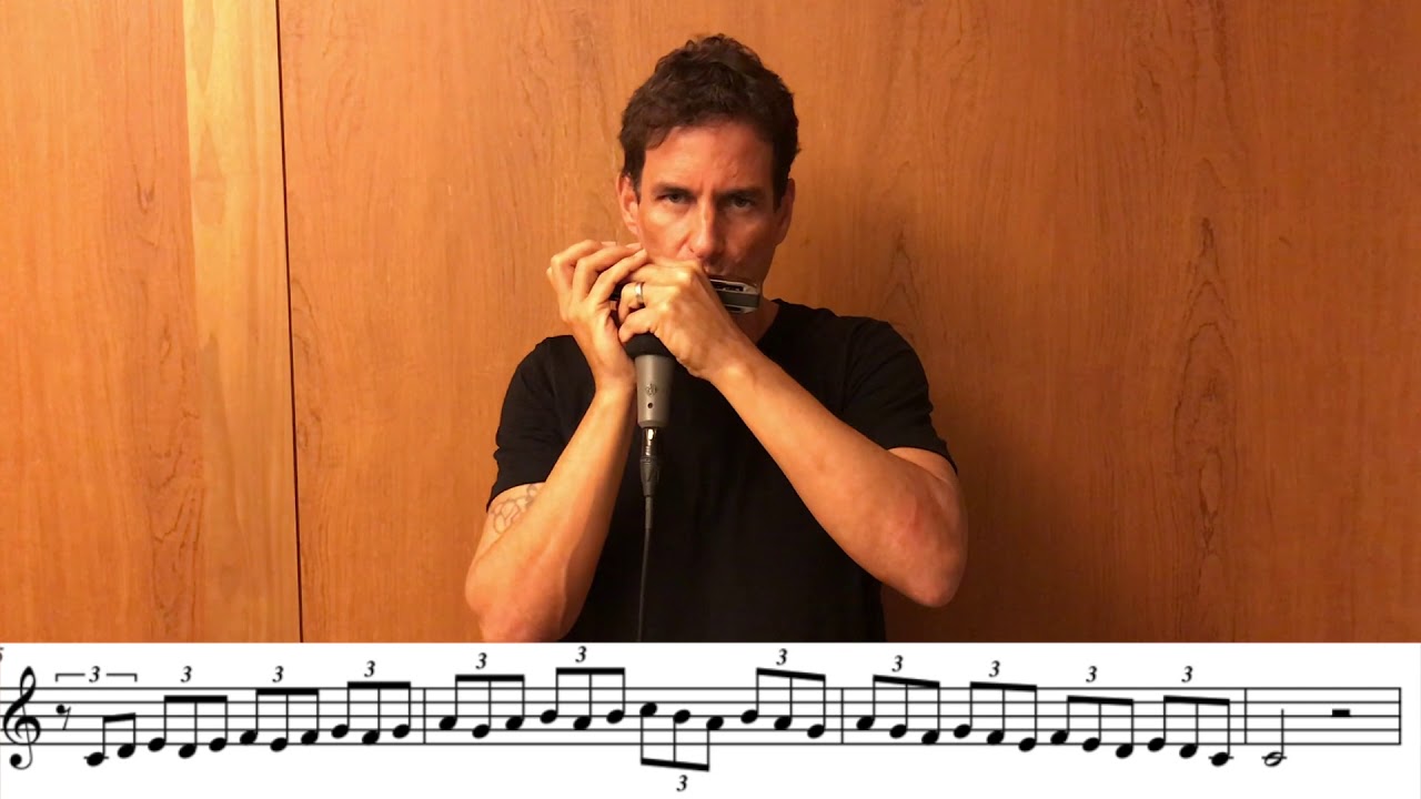 Aula de técnica : Harmônica Cromática 3 - Technique Lesson - Chromatic ...