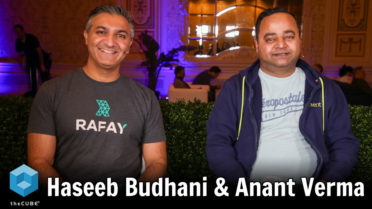 Haseeb Budhani & Anant Verma | AWS re:Invent 2022 - Global Startup ...