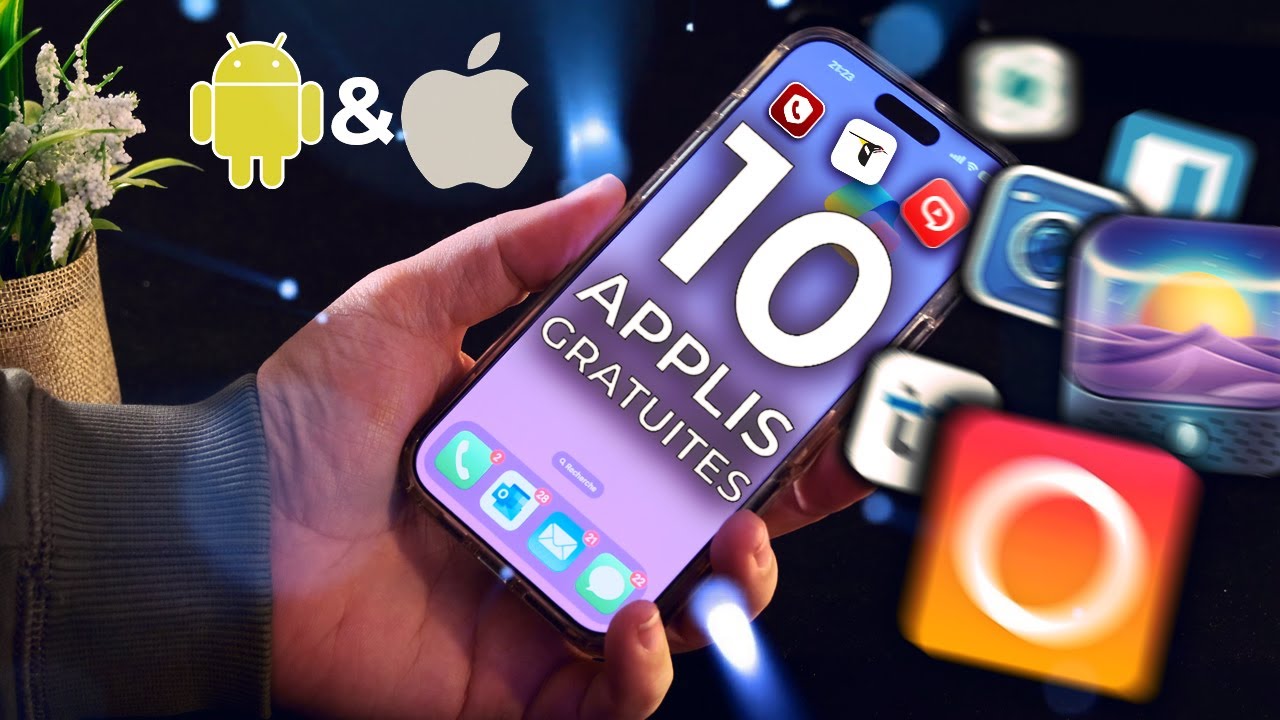 10 applis iPhone et Android que TU DOIS connaître - YouTube