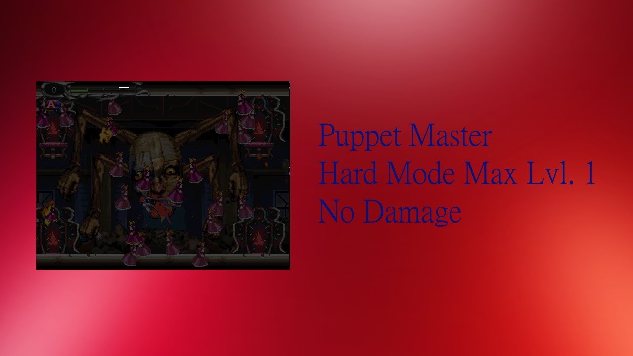 Castlevania: Dawn of Sorrow - Puppet Master (Hard/Max Lvl. 1/No Damage ...