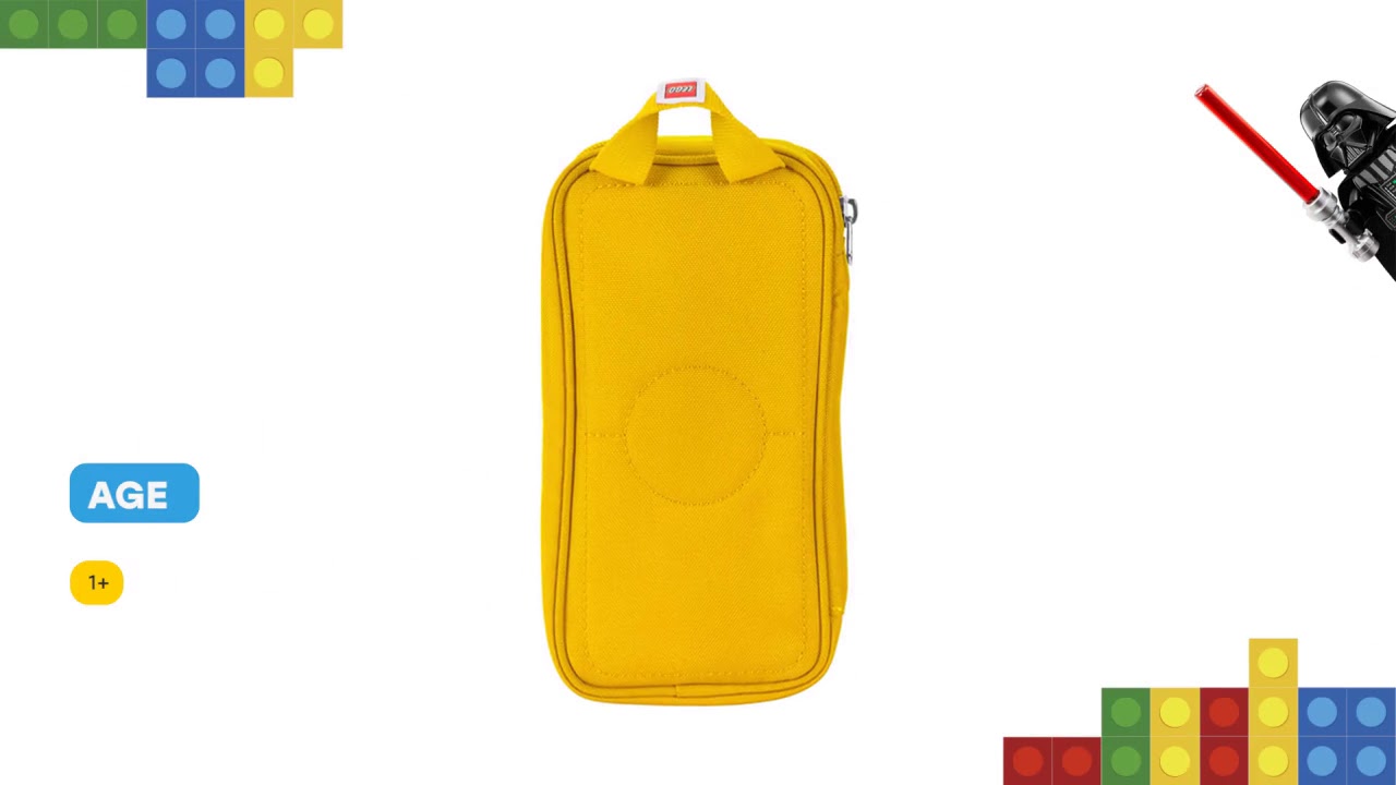 LEGO LEGO Brick Pouch Yellow 5005539: Review - YouTube